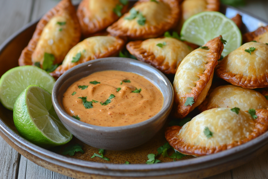 Spicy Mini Beef Empanadas with Chipotle Dipping Sauce: The Perfect ...
